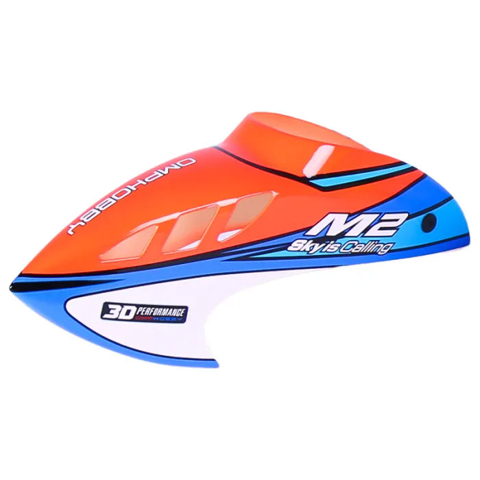 OMPHOBBY M2 V3 PRO Canopy Set - Cosmic Orange – Rotorquest Inc.