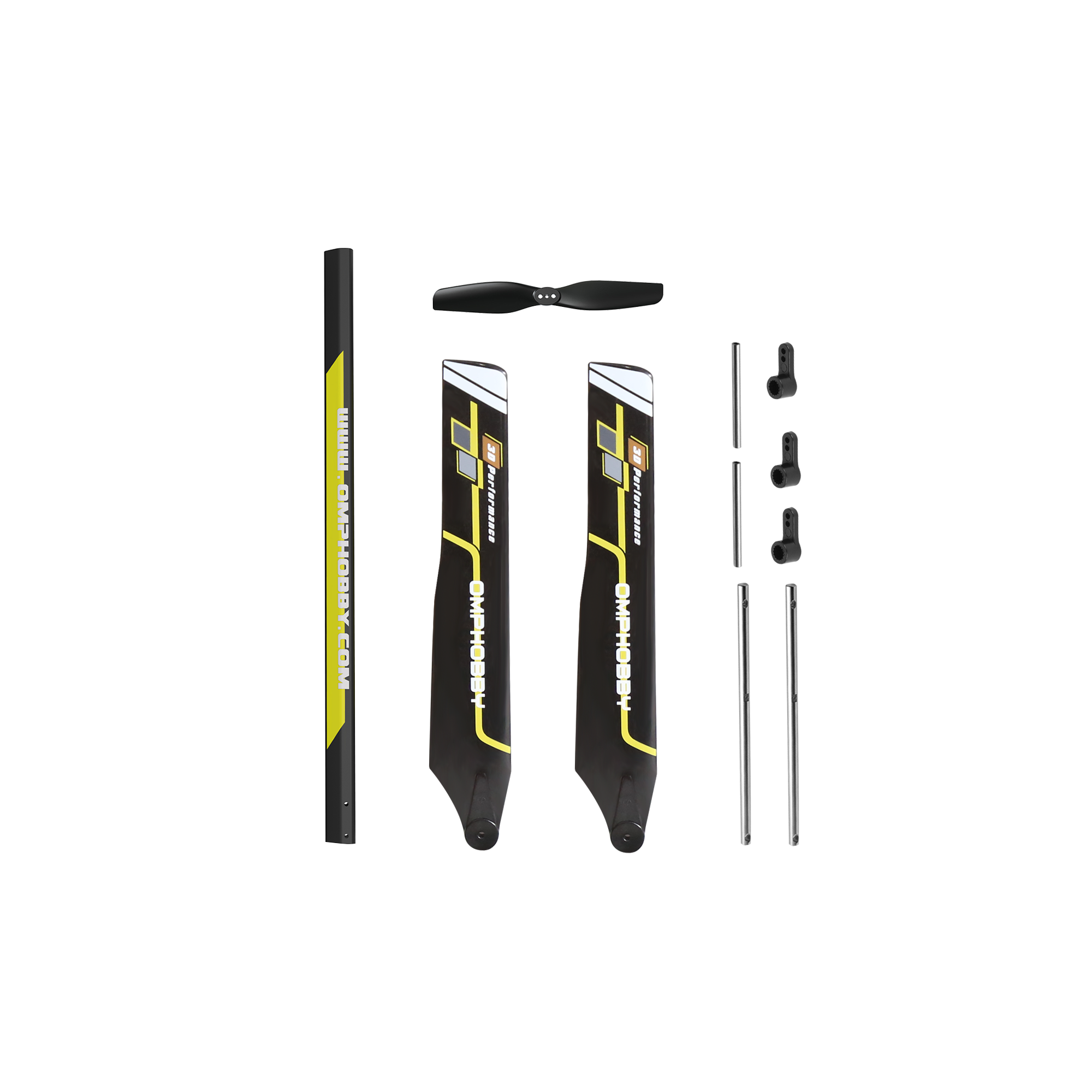 OMP M2 Evo Crash kits - Yellow – Rotorquest Inc.