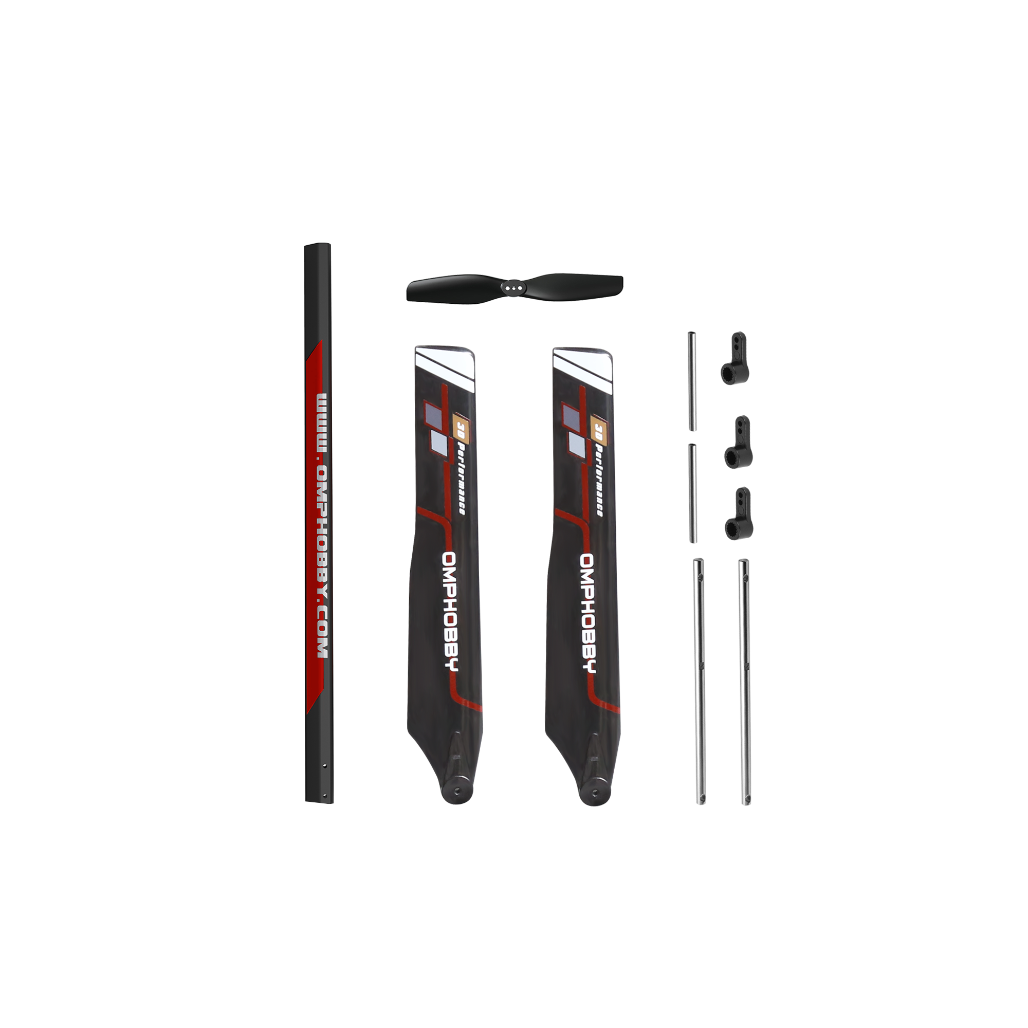 OMP M2 Evo Crash kits - Red – Rotorquest Inc.