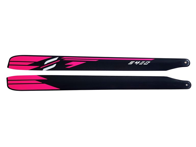 Carbon Fiber Main Blades Pink 420mm – Rotorquest Inc.