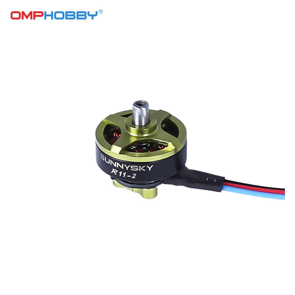 OMP M1 V1 (2025) Tail Motor Set R11-2 - Yellow – Rotorquest Inc.