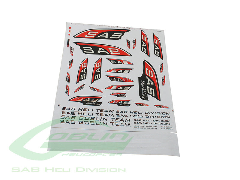 SAB Black Line Decal Set [HM043] – Rotorquest Inc.