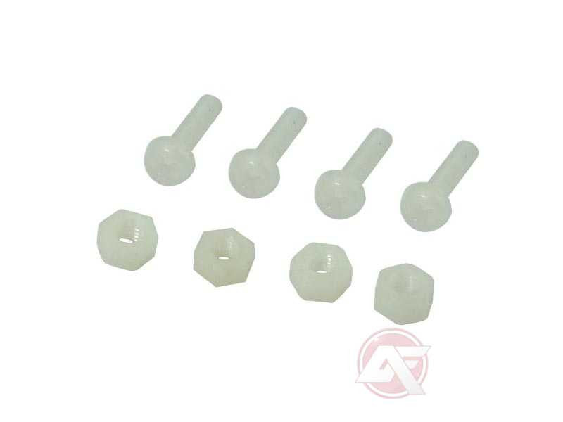 NYLON NUT SCREW M3X12 - HYPER 280 [HP3D-0022] – Rotorquest Inc.